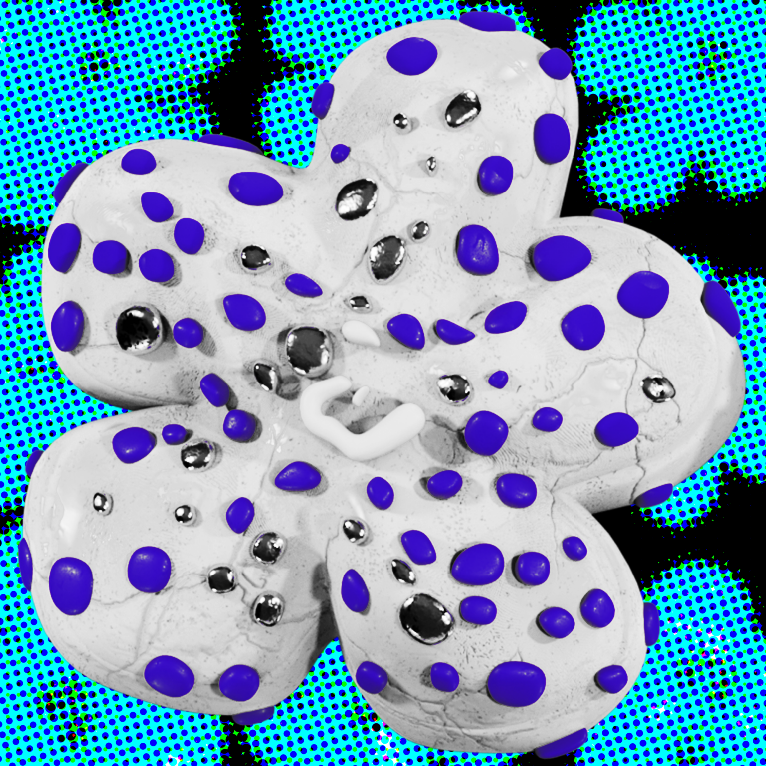 Exclusive NFT Art Drop: Philip Colbert's Flowers FlowersFlowers from ...