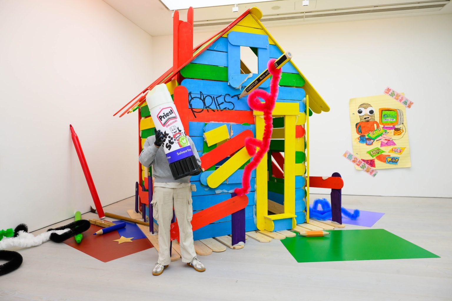 PRIEST opens new solo exhibition PAPER CUT at Saatchi Gallery. - FAD ...