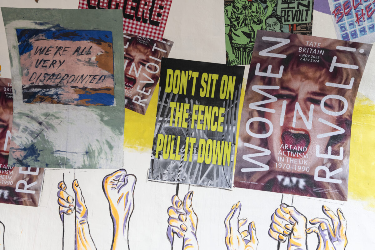 Bespoke public mural celebrates Women in Revolt! - FAD Magazine