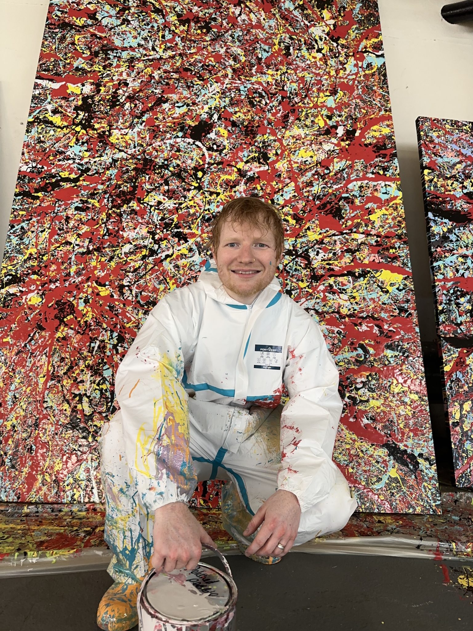Ed Sheeran’s Cosmic Carpark Paintings - FAD Magazine