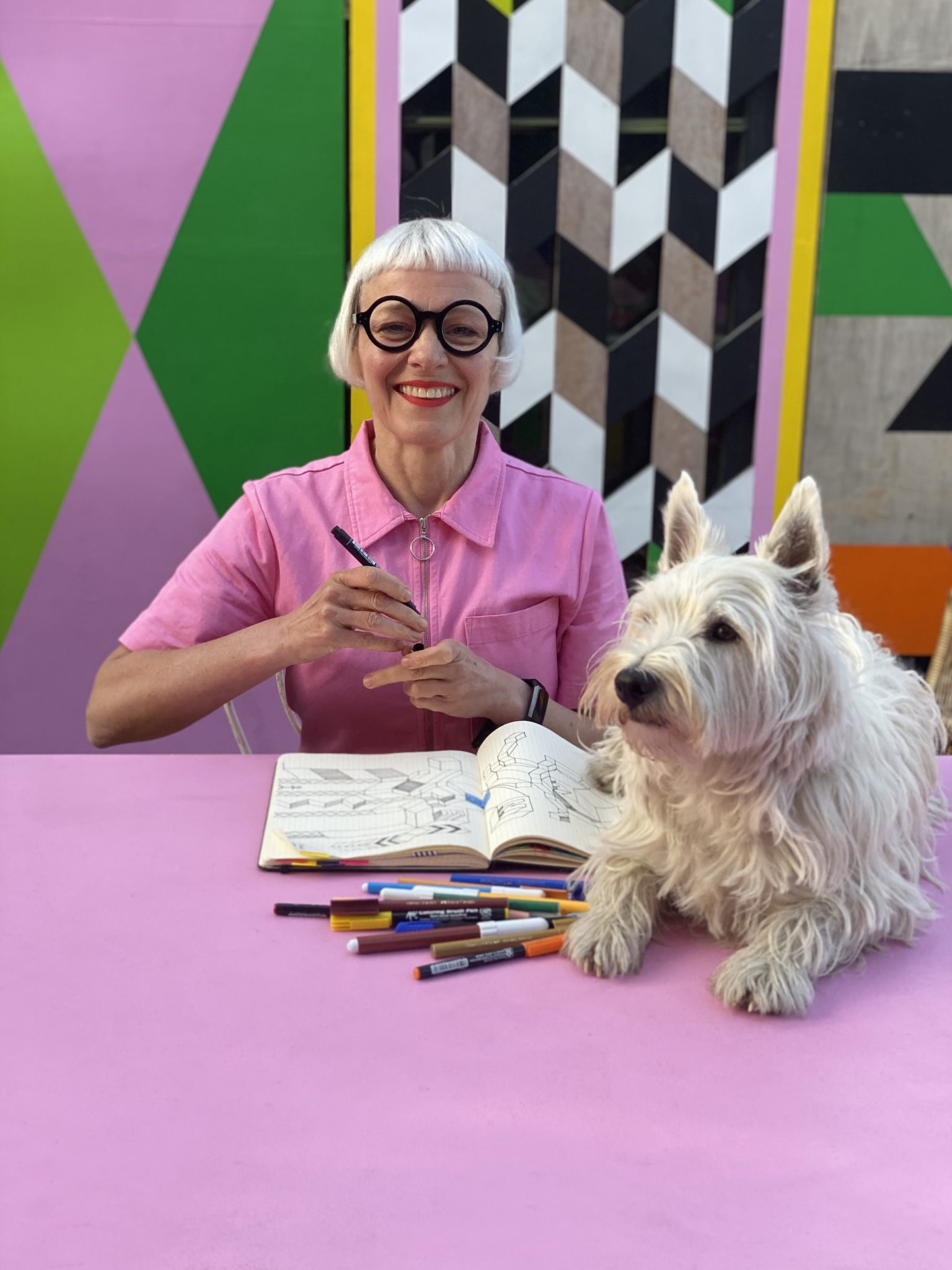 Morag Myerscough is the next artist for DRAW! - FAD Magazine