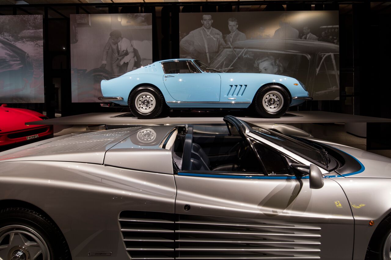 Ferrari: Under the Skin £140M+ of cars on exhibit - FAD Magazine