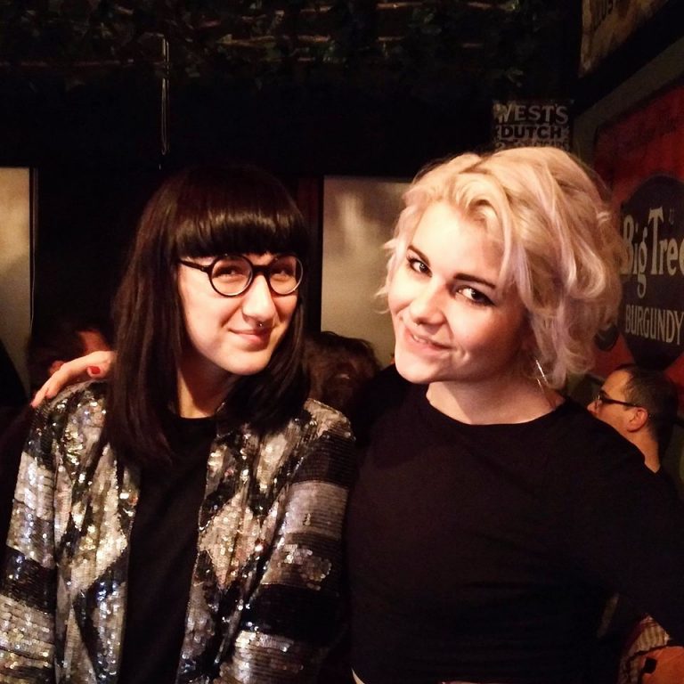 curators and the creative duo behind Brains & Lip, Alice Steffen and ...
