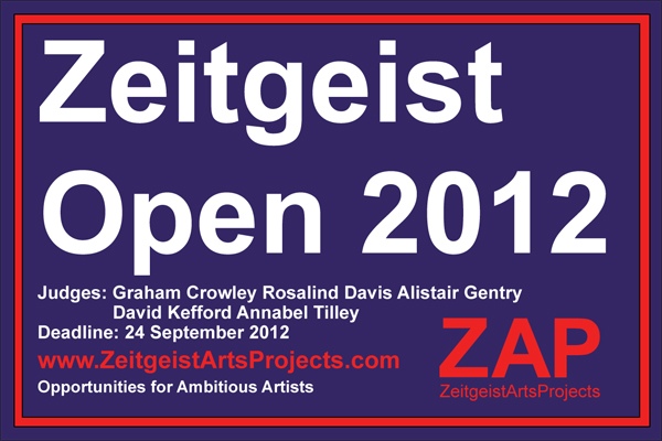 Zeitgeist Open 2012 is OPEN for Submissions - FAD Magazine Zeitgeist Open 2012 is OPEN for Submissions - FAD Magazine