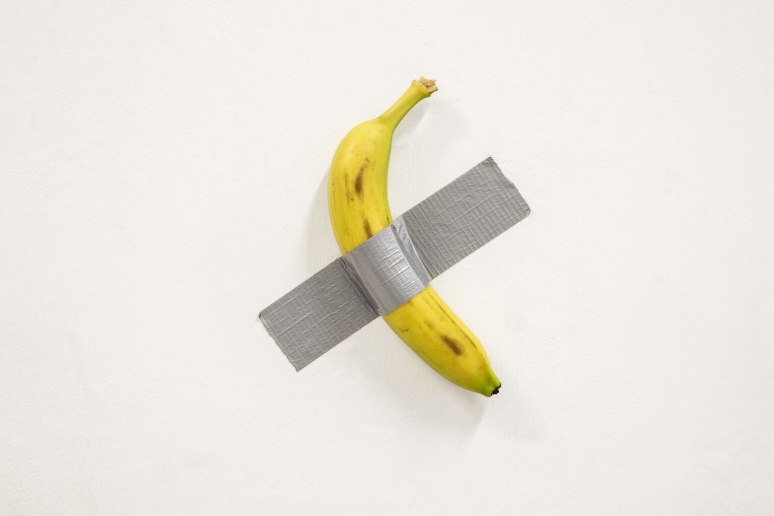 Maurizio Cattelan’s famous duct-taped banana gets eaten for the 4th ...