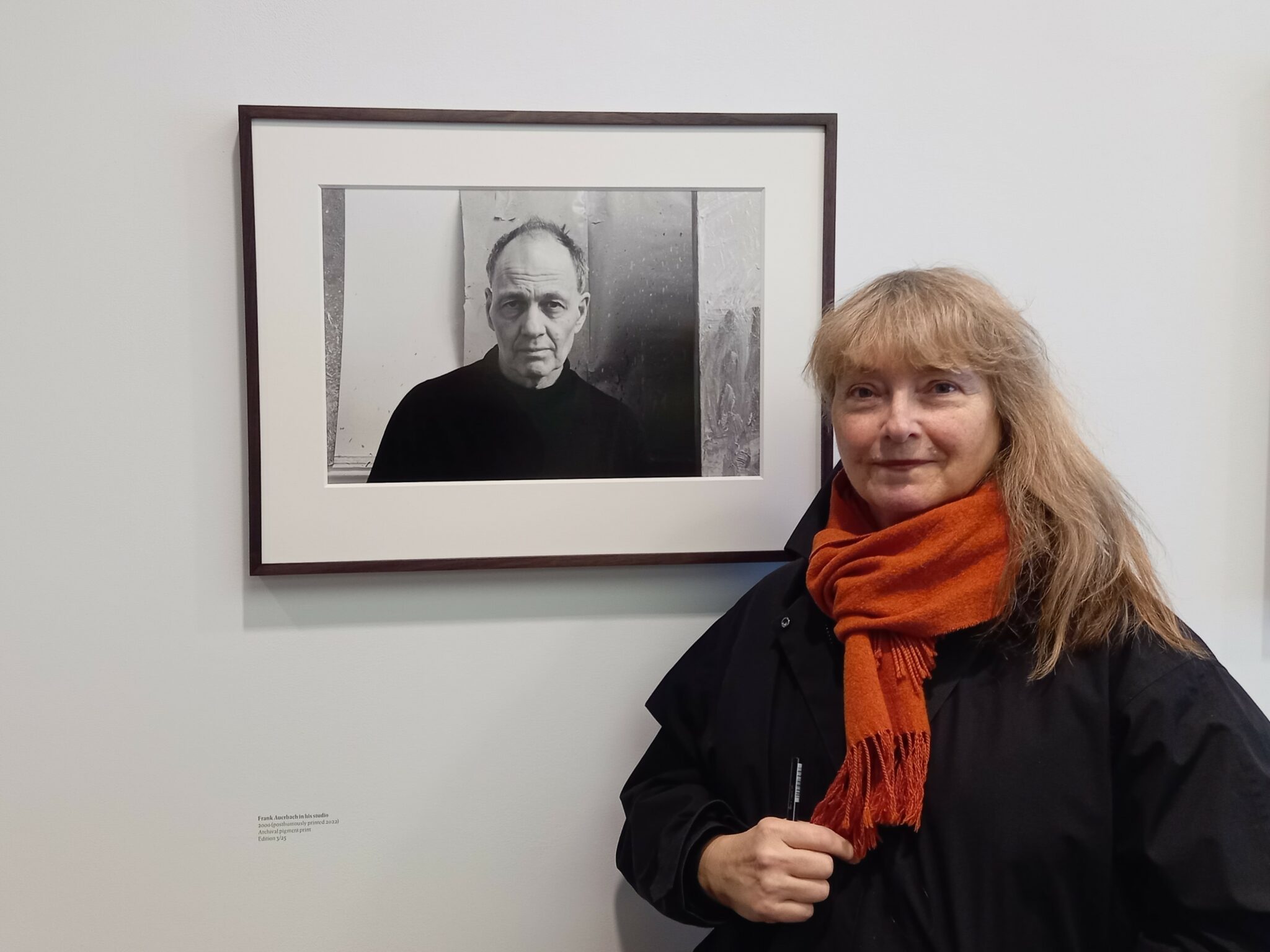 Virginia Verran in her show of Bruce Bernard photographs - FAD Magazine