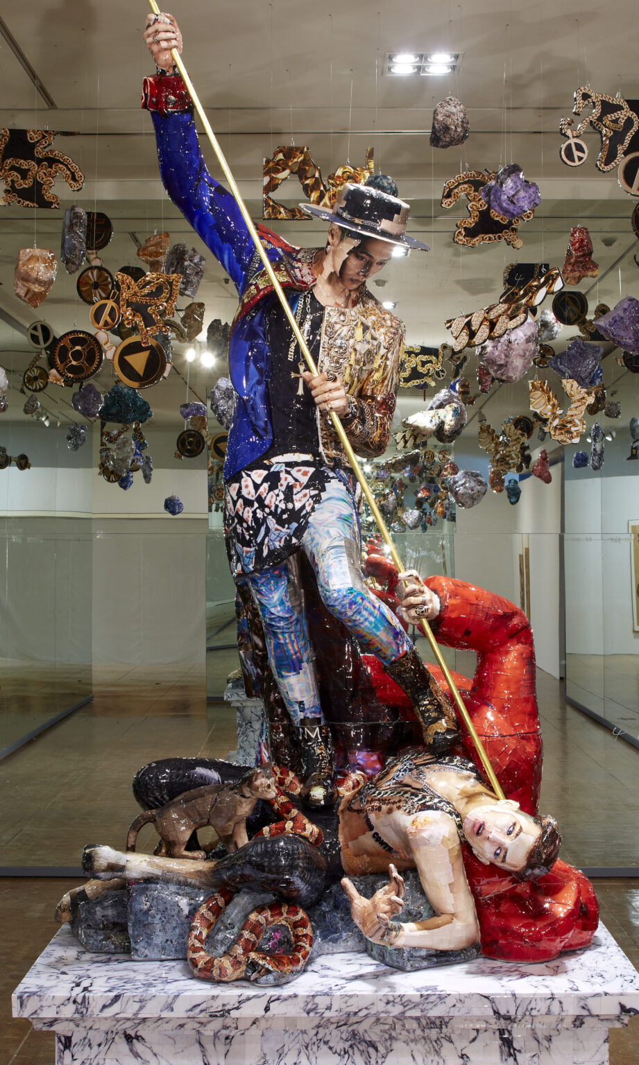 Painted sculpture, 'Untitled G-Dragon, A Space of No Name' by Gwon ...