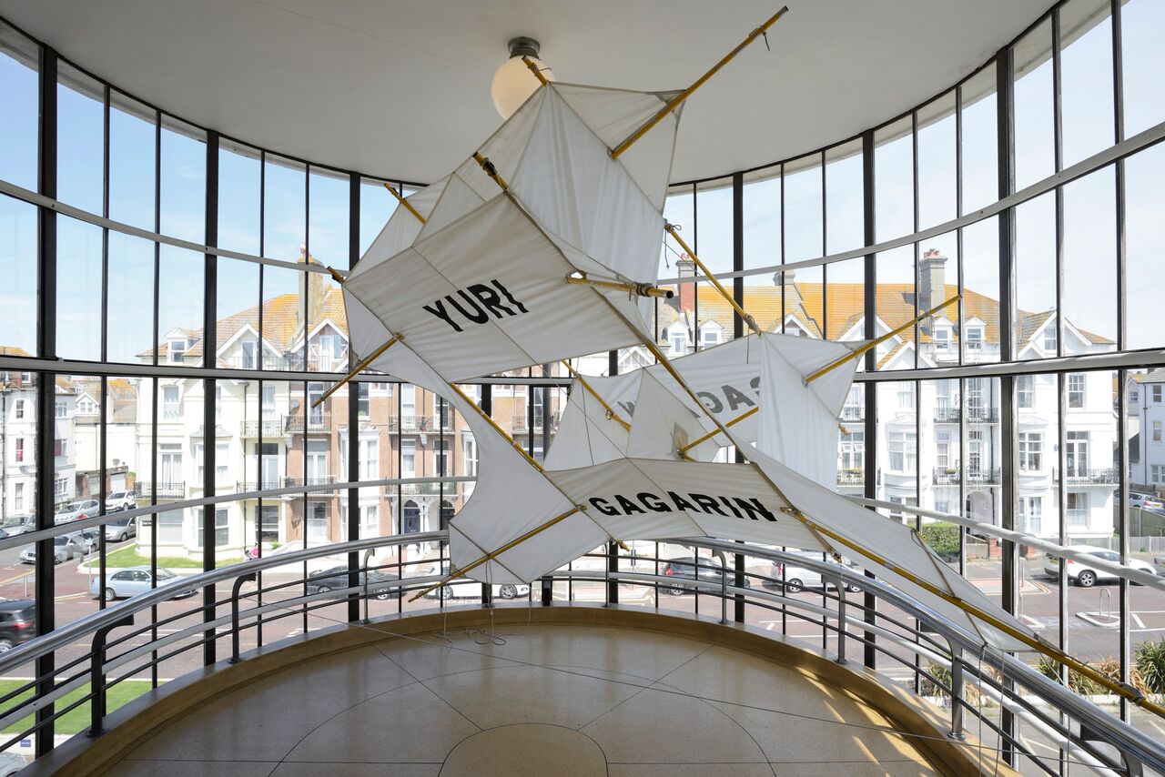 7. Installation shot of Simon Patterson- Safari- an exhibition as ...