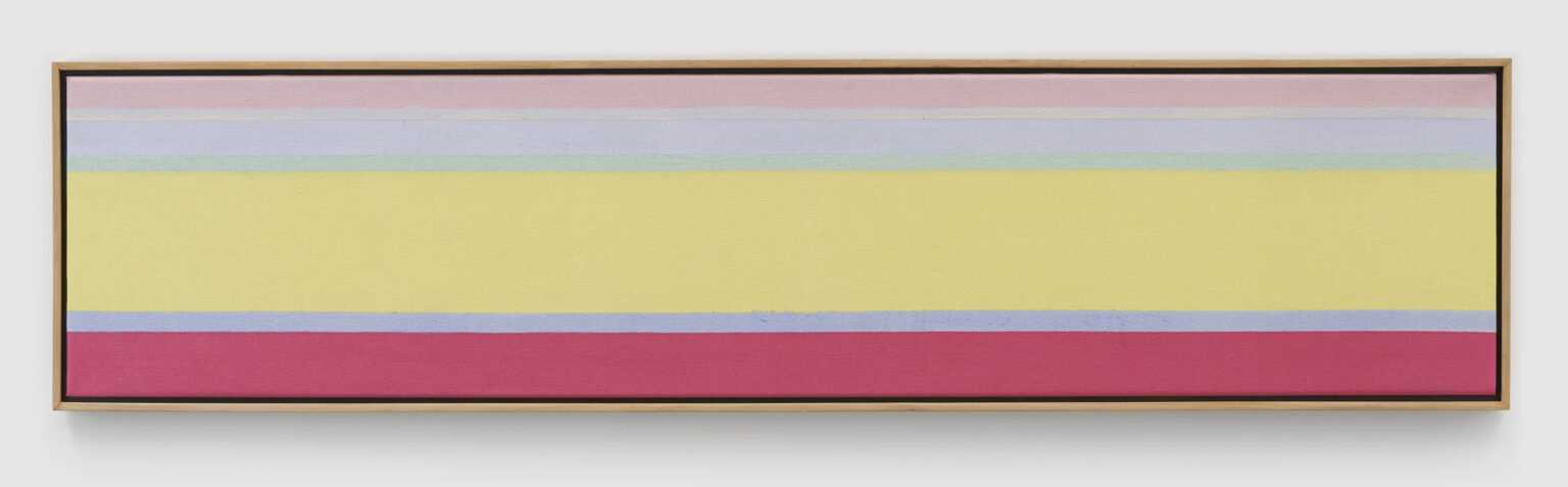 American abstract painter Kenneth Noland Stripes/ Plaids/ Shapes - FAD ...