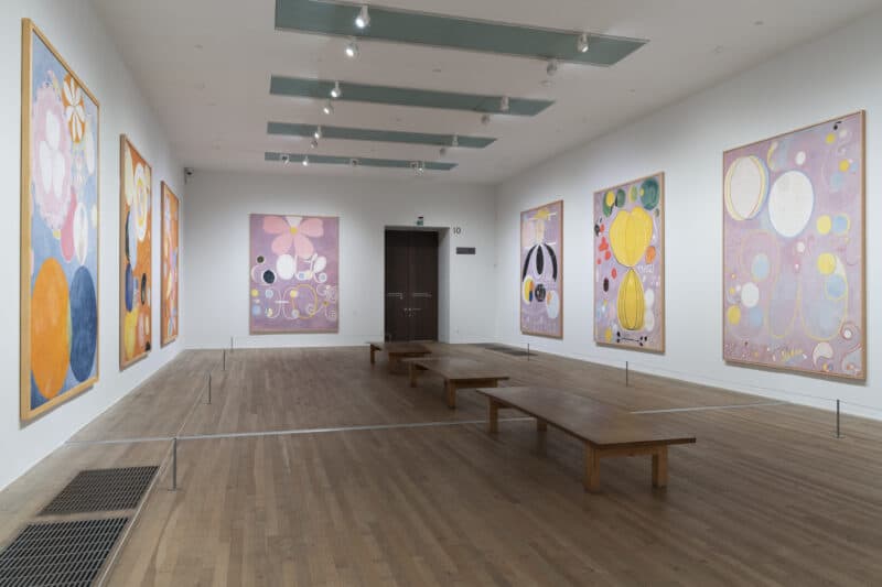 Press Photography of Hilma Af Klint and Piet Mondrian: Forms of Life ...