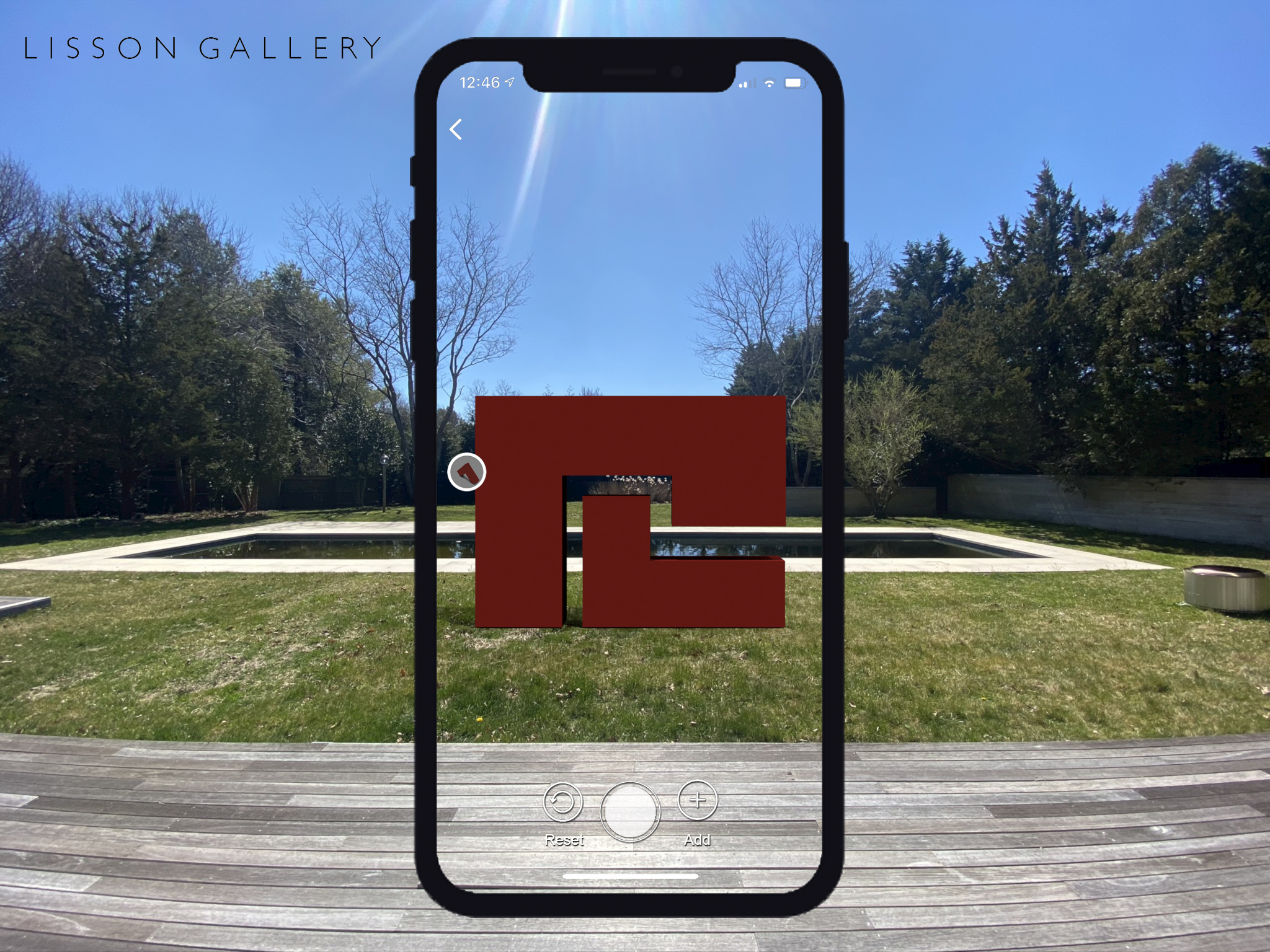 Lisson team up with Augment to let you place artworks virtually in your ...