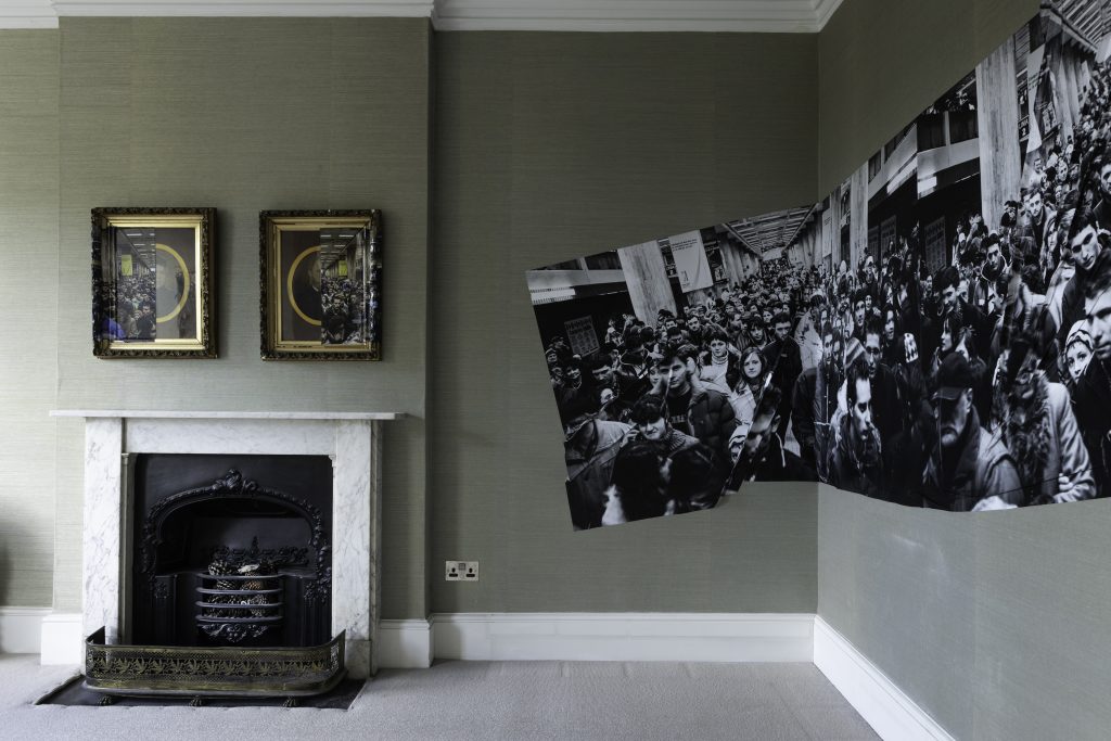 Alex Fakso, installation view of disCONNECT, at Schoeni Projects London ...