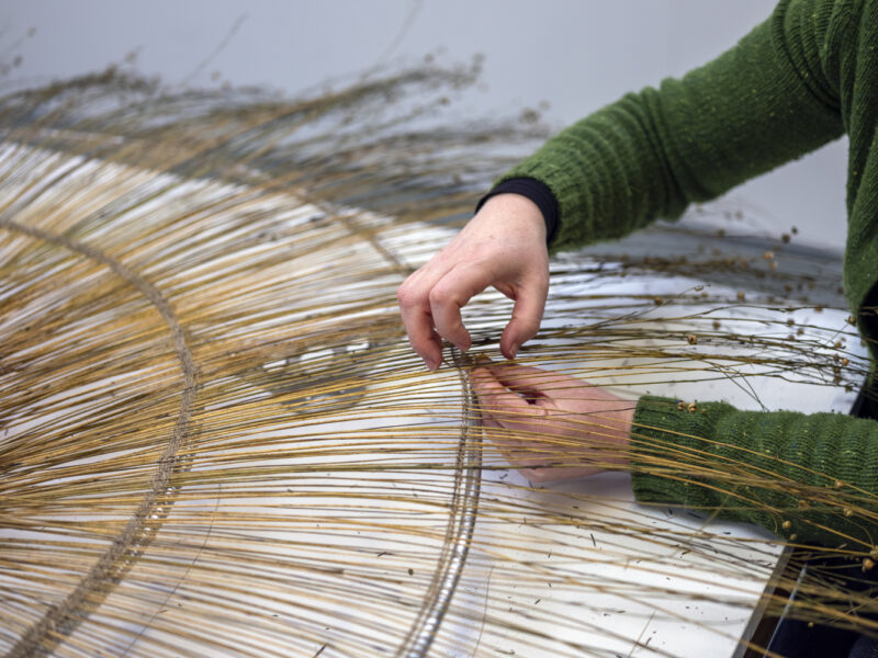 Flaxen showcases the artwork Alice Fox has made with materials ...