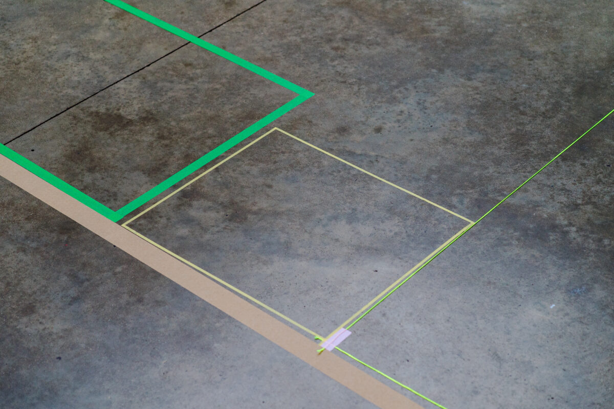 Anne Tallentire, measurement plan, curated by Helen Nisbet in her role ...