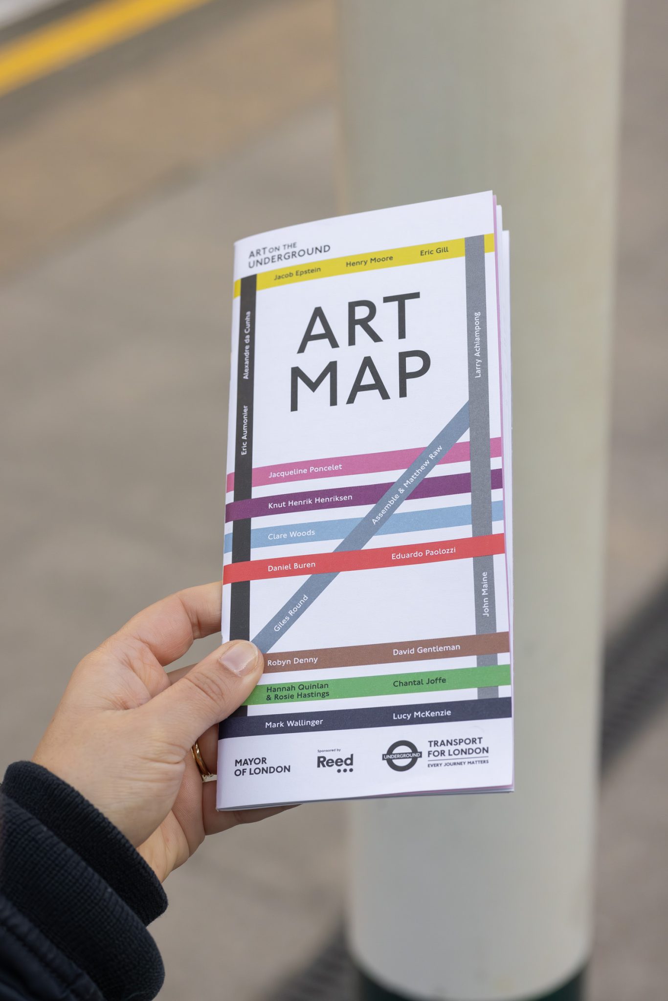 TfL Updates Free Art Map Highlighting Underground Commissions - FAD ...