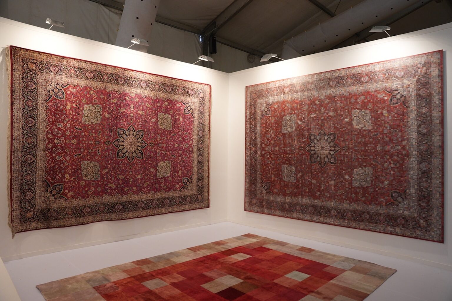 Aspura presentation at India Art Fair 2025. Courtesy of India Art Fair ...