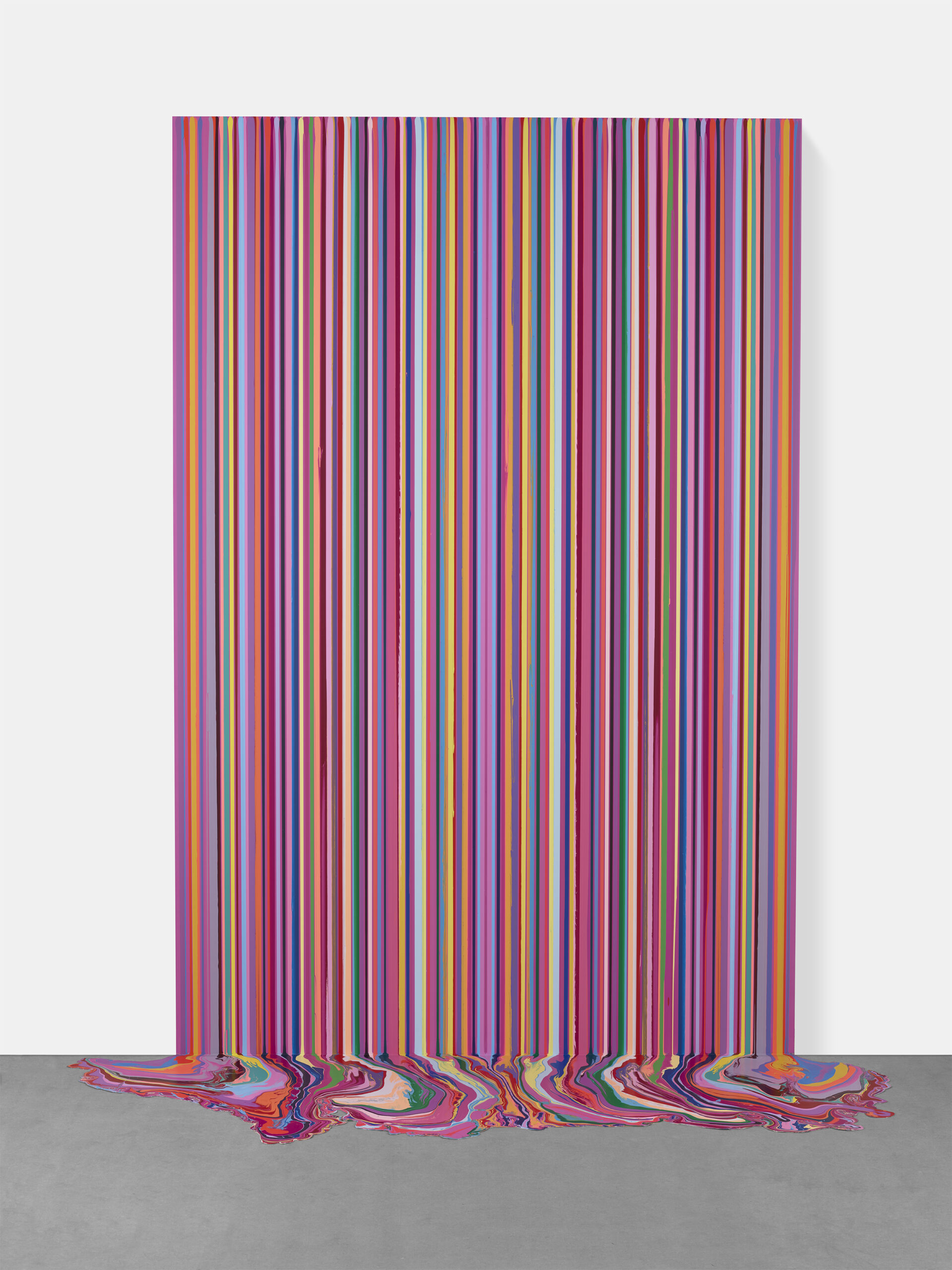 Upcoming Ian Davenport exhibition will include his largest ever wall to ...