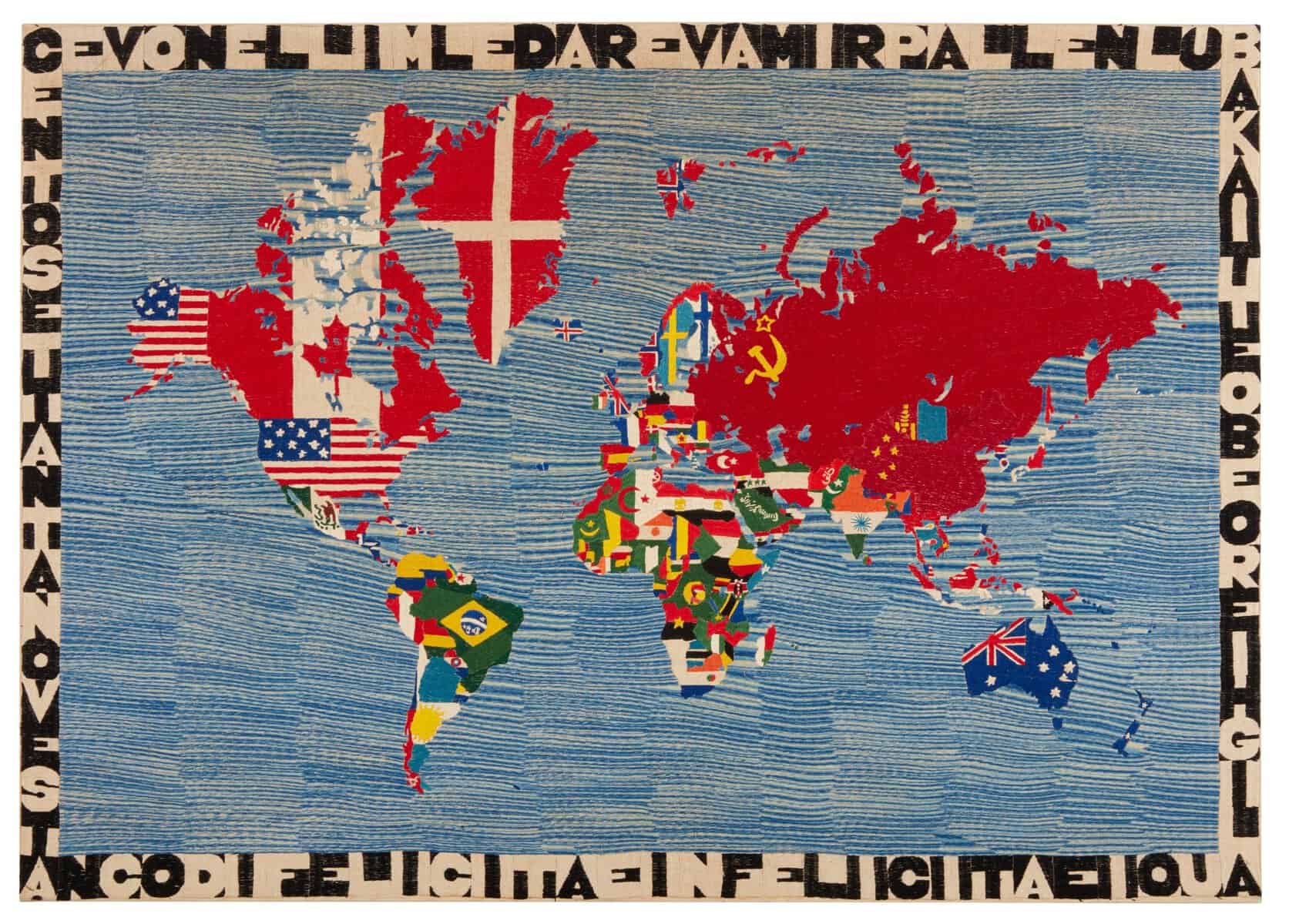 Ben Brown Fine Arts presents Alighiero e Boetti: Regola e Regolarsi ...