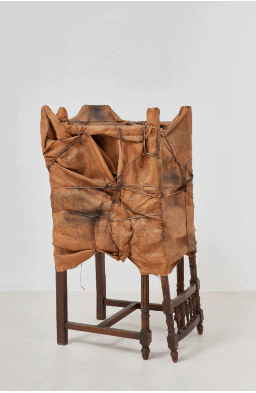 CHRISTO-Two-Wrapped-Chairs-1961 - FAD Magazine