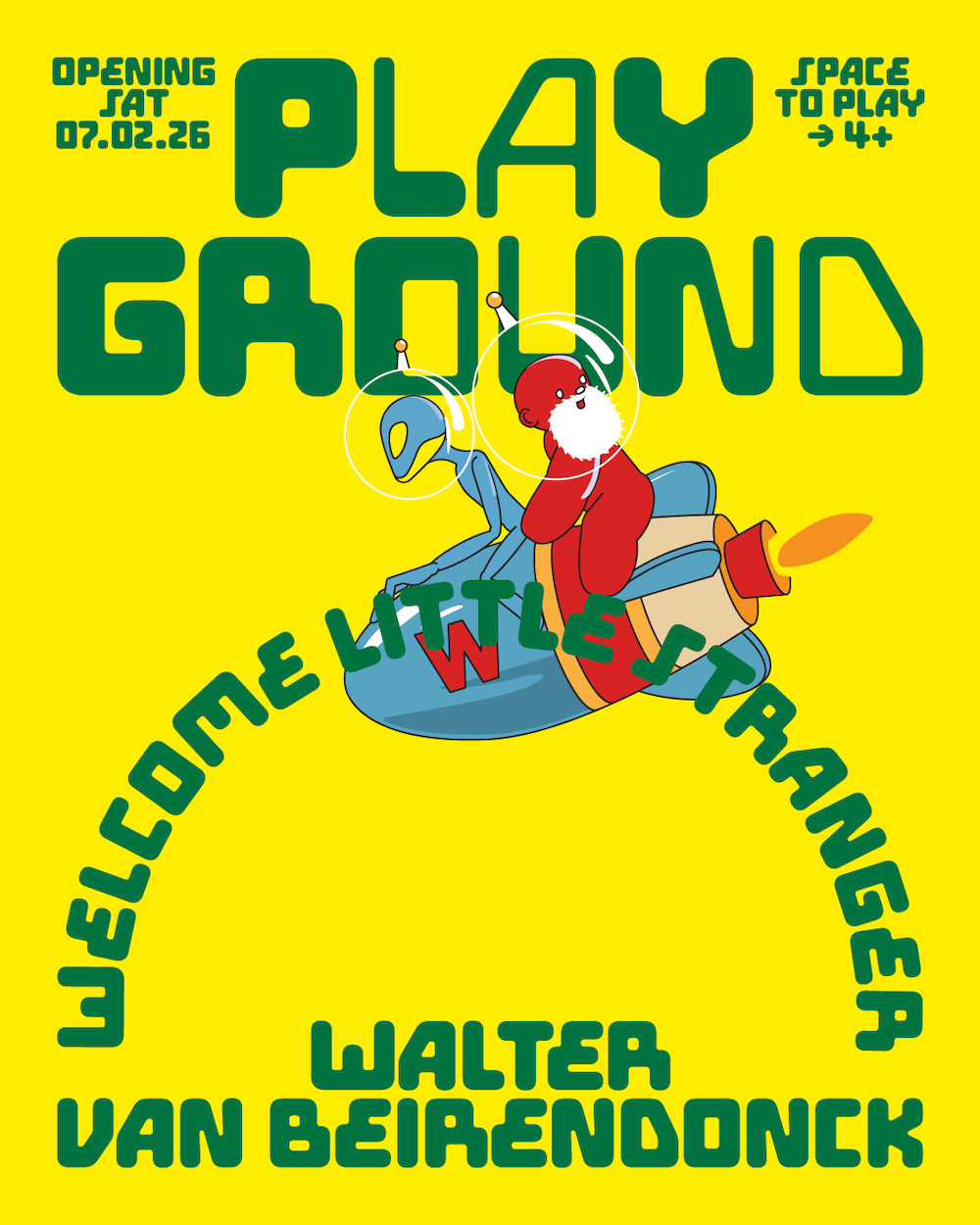 Walter Van Beirendonck to design PLAYGROUND for C-mine - FAD Magazine