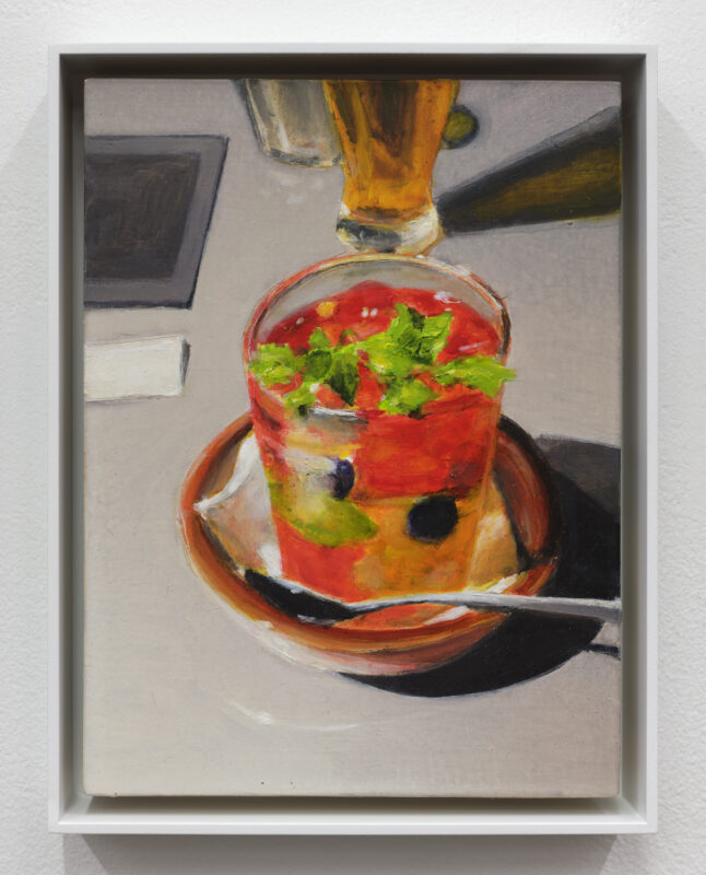 Dike Blair's new oil paintings approach the photoreal but stop short ...
