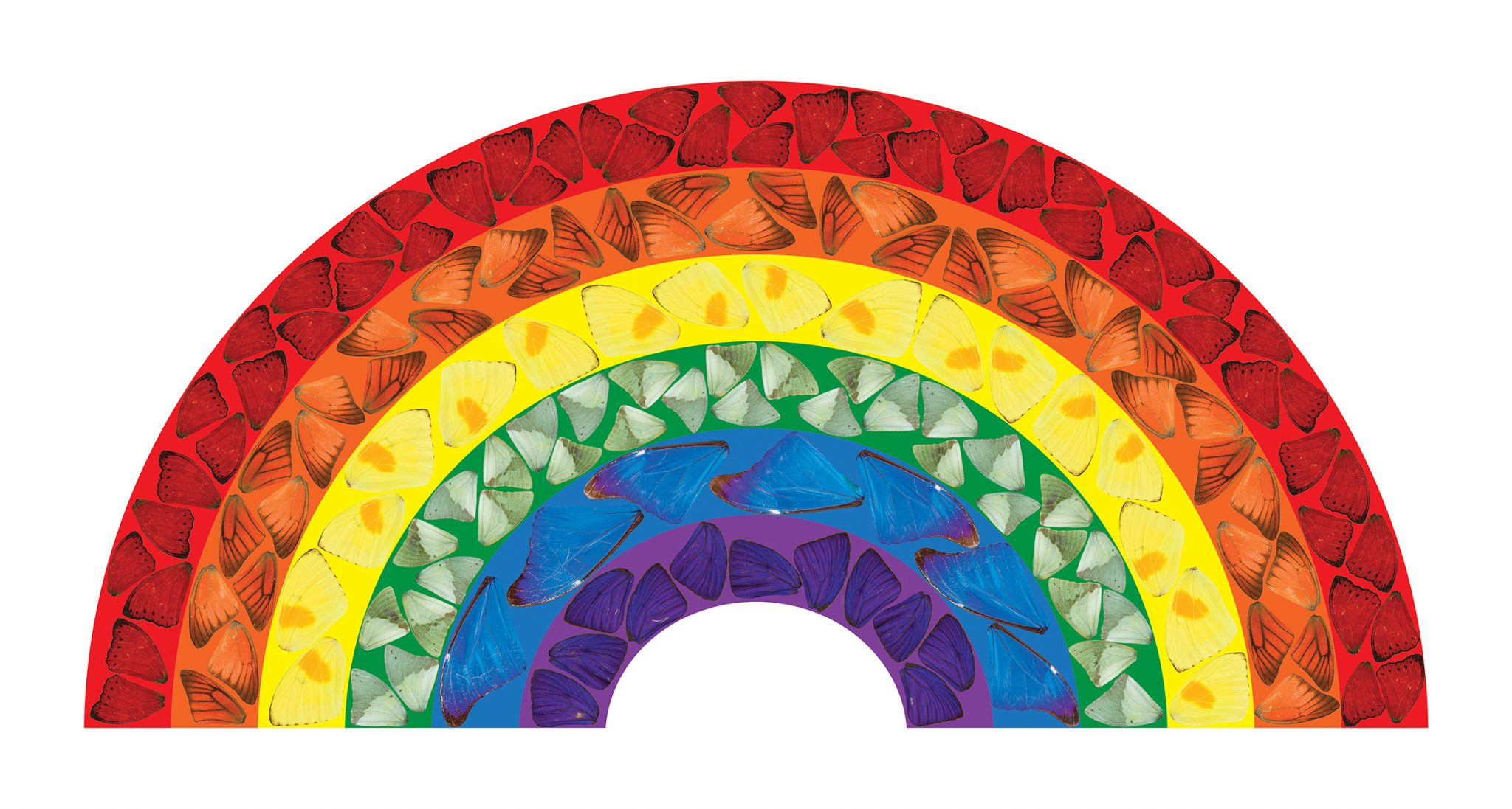 Damien Hirst creates rainbow art edition to support the NHS - FAD Magazine