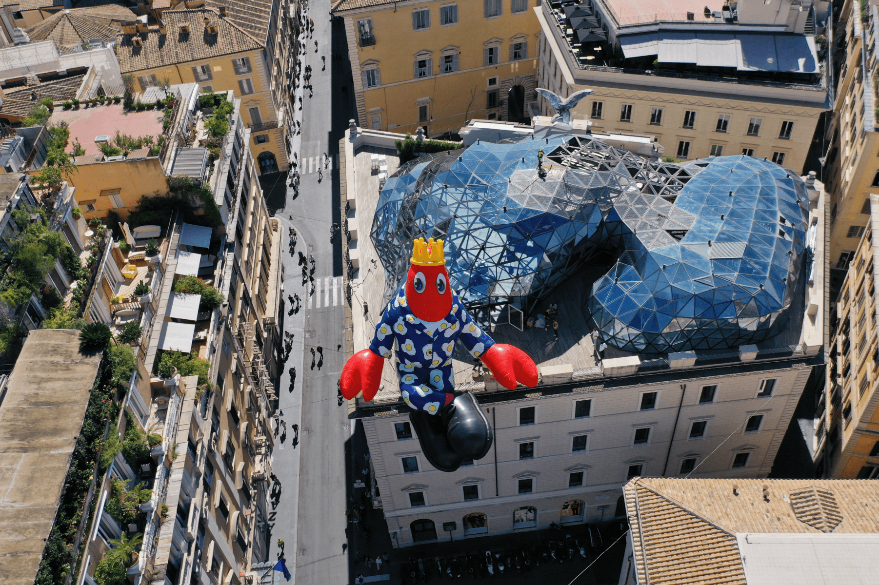 Philip Colbert in unprecedented Rome public art takeover & museum show ...