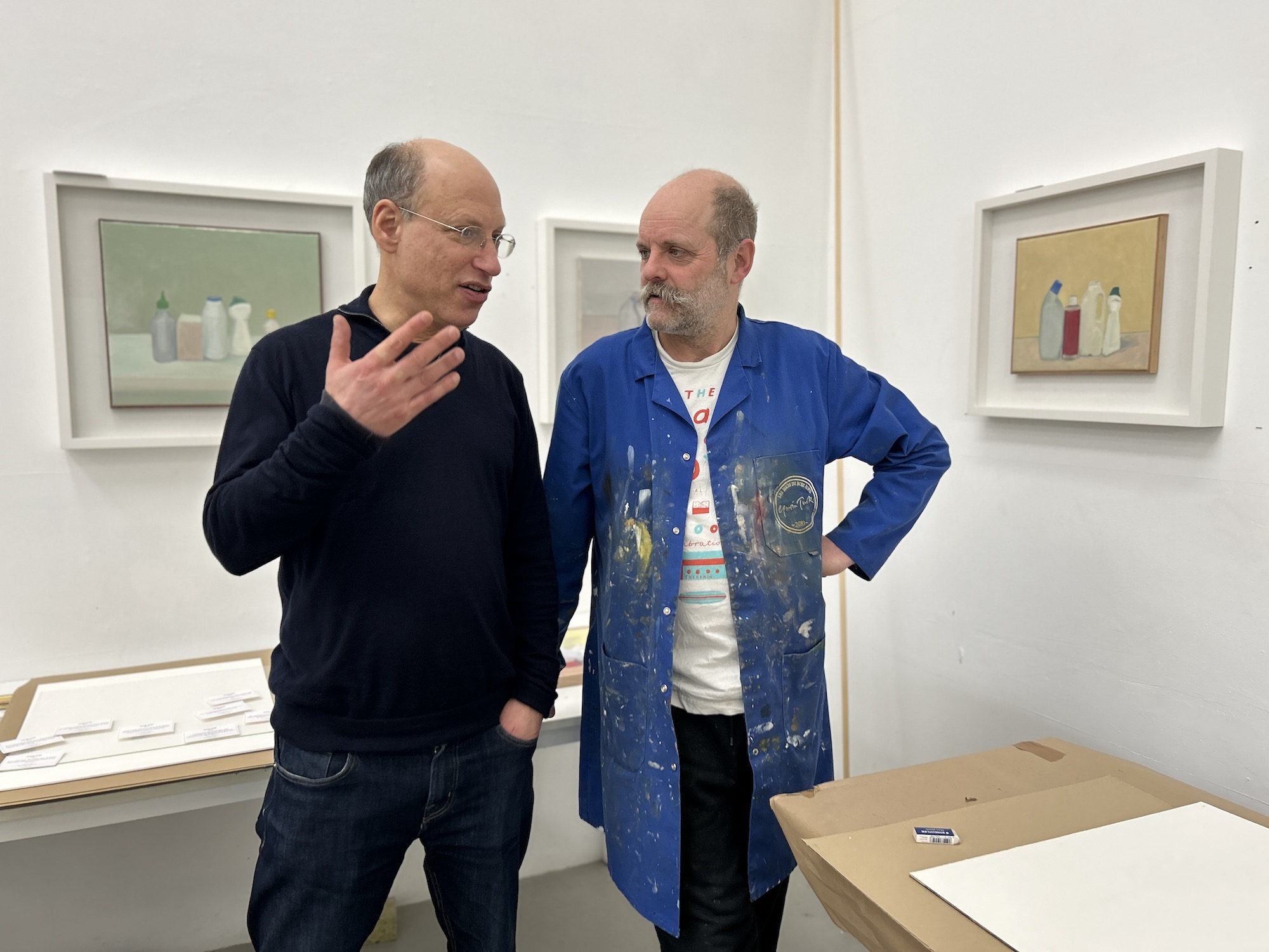 Darian-Leader-with-Gavin-Turk - FAD Magazine