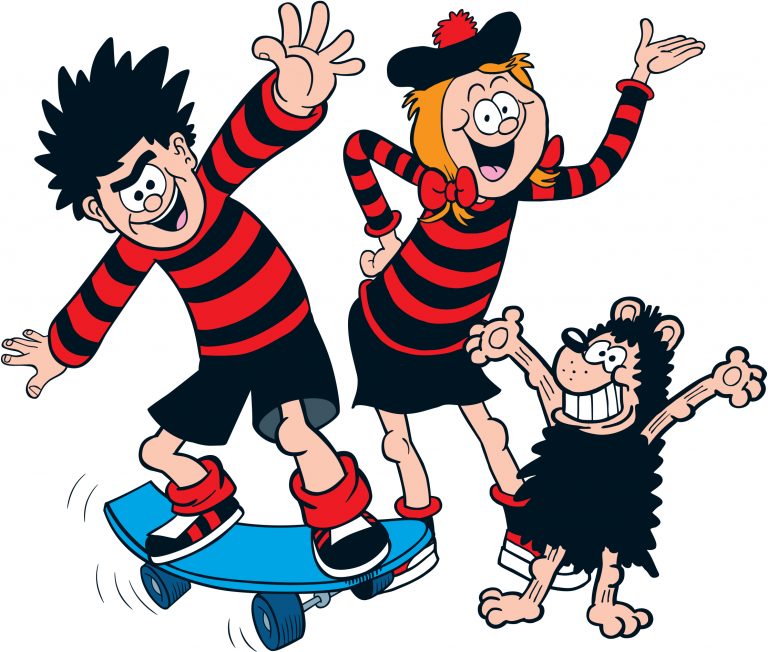Dennis-Gnasher-and-Minnie-the-Mix.-Courtesy-of-Beano - FAD Magazine