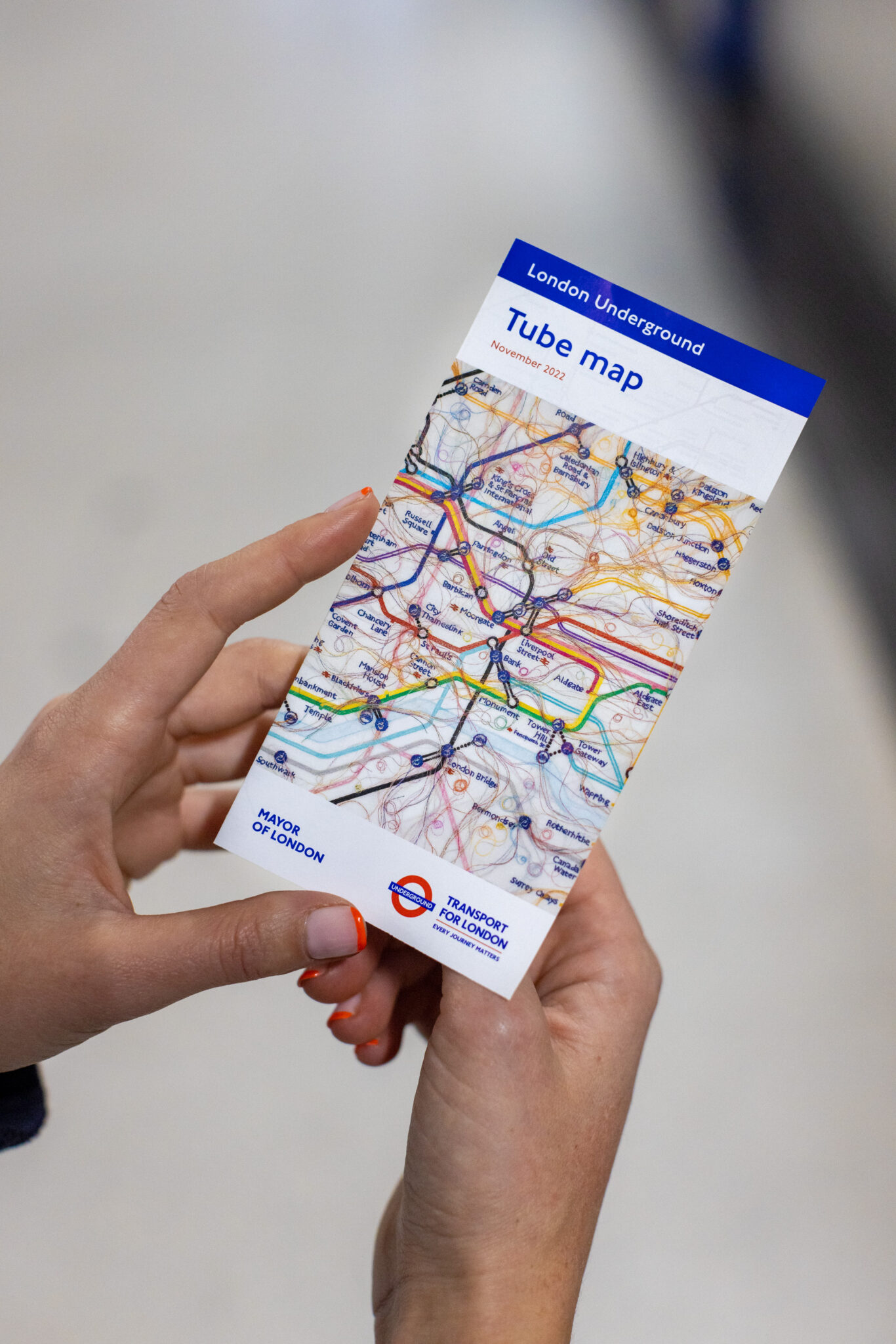 Do Ho Suh revealed as the pocket Tube map cover's next artist. - FAD Magazine