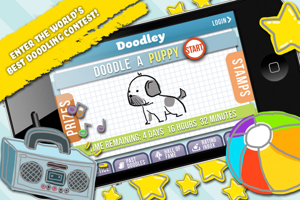 Doodley™ a new drawing app 90k Downloads - FAD Magazine