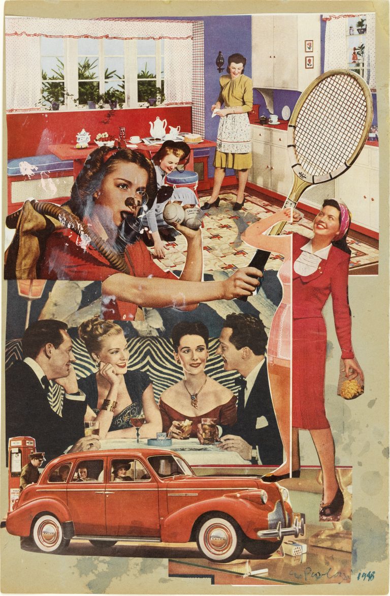 Eduardo Paolozzi's early deconsacrations - ‘Pop’ collages and lost-wax ...