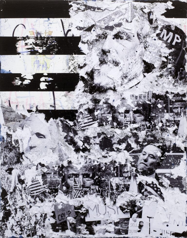 Ellis, Zavier 'Ambush', 2025 Acrylic, emulsion, spray paint, ink ...