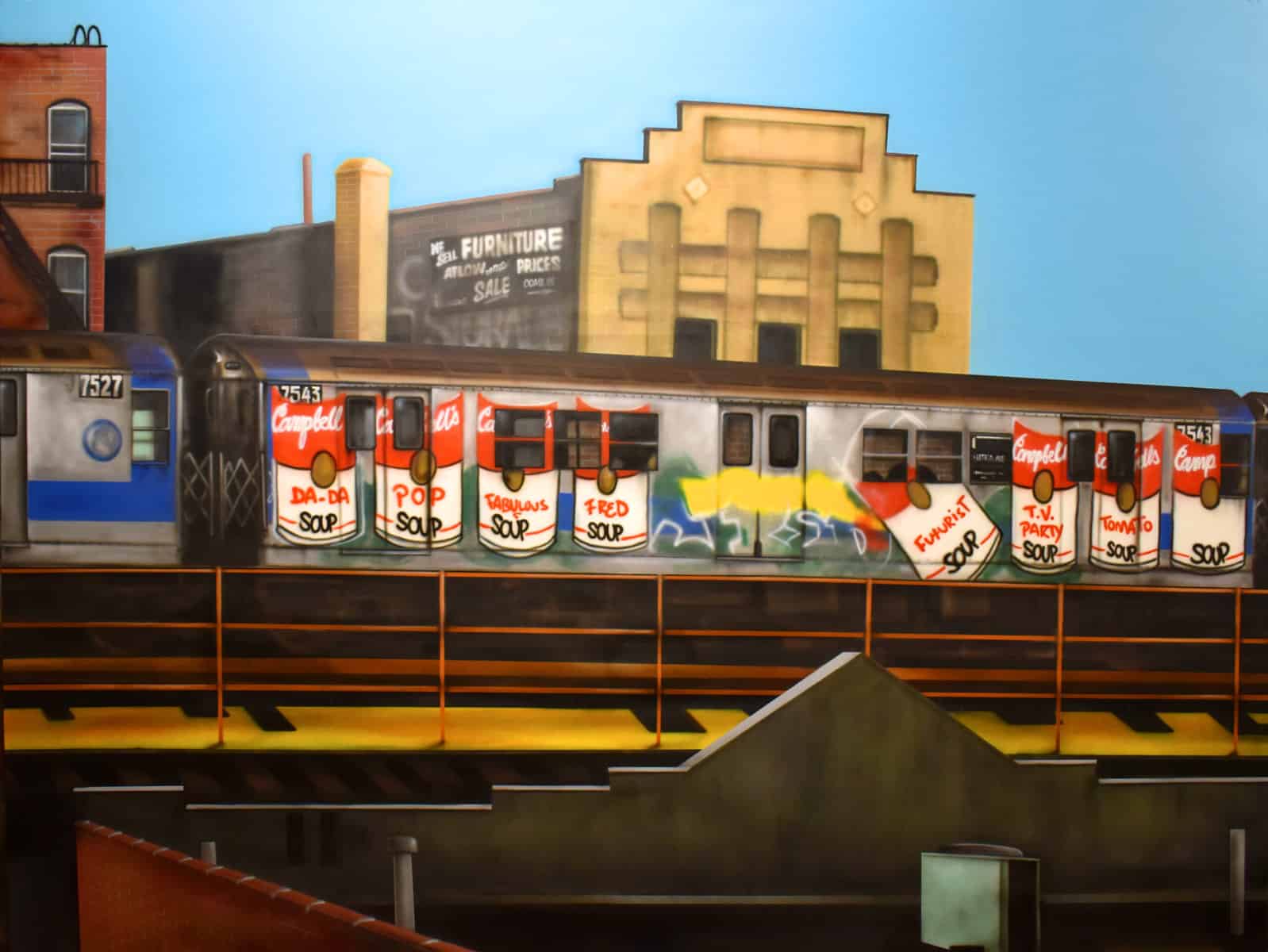 FAB-5-FREDDY-Spray-Paint-on-Canvas - FAD Magazine