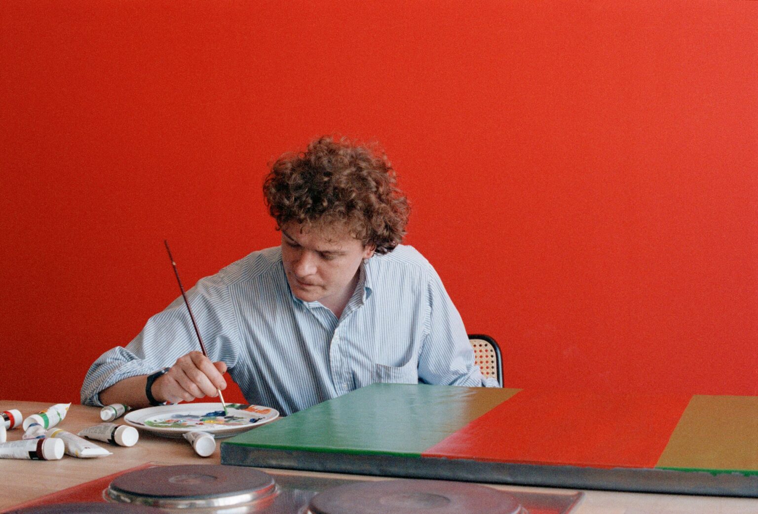 Günther Förg- probably the coolest exhibition in Los Angeles this year ...