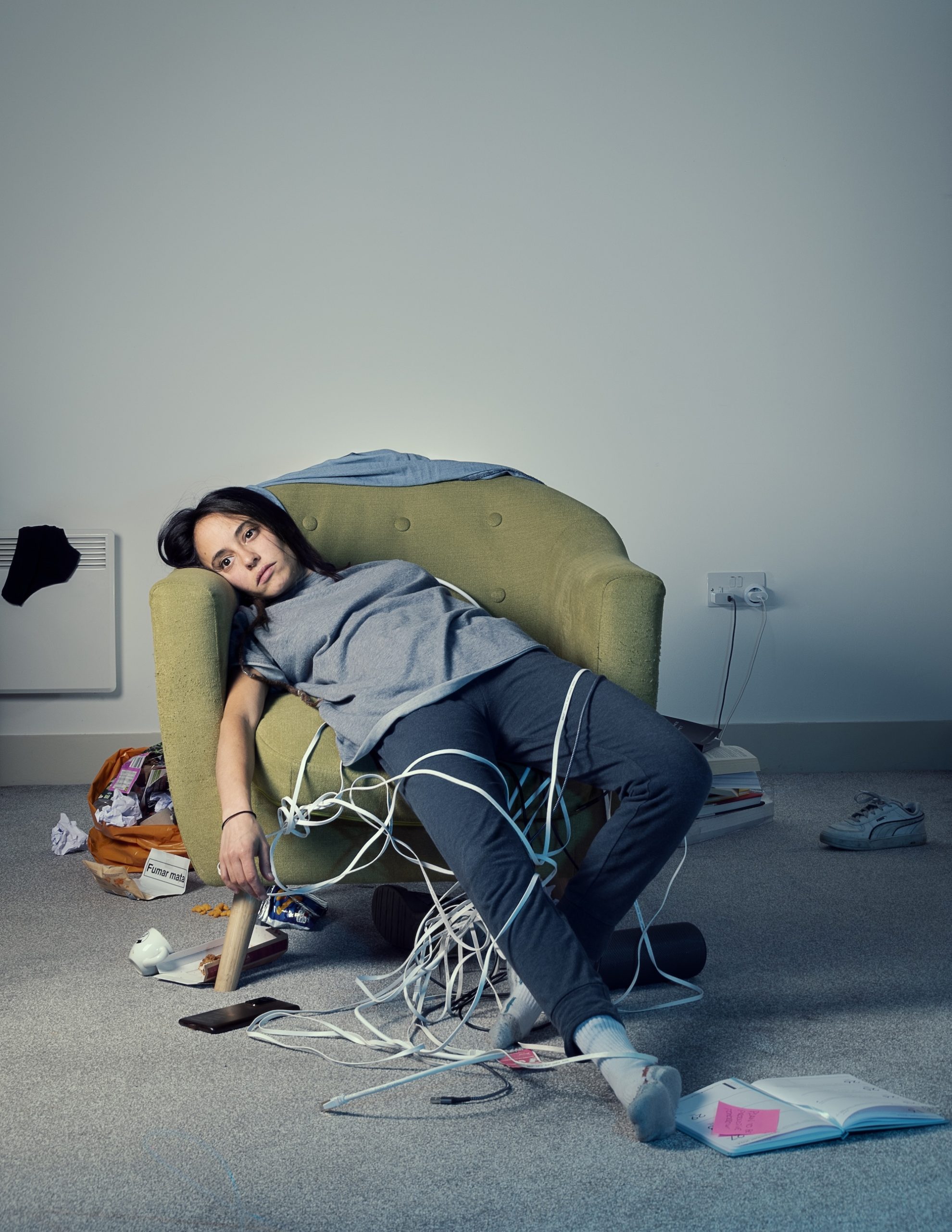 Flavia Lotempio, Wired But Tired, 2025 © Flavia Lotempio. Courtesy The ...