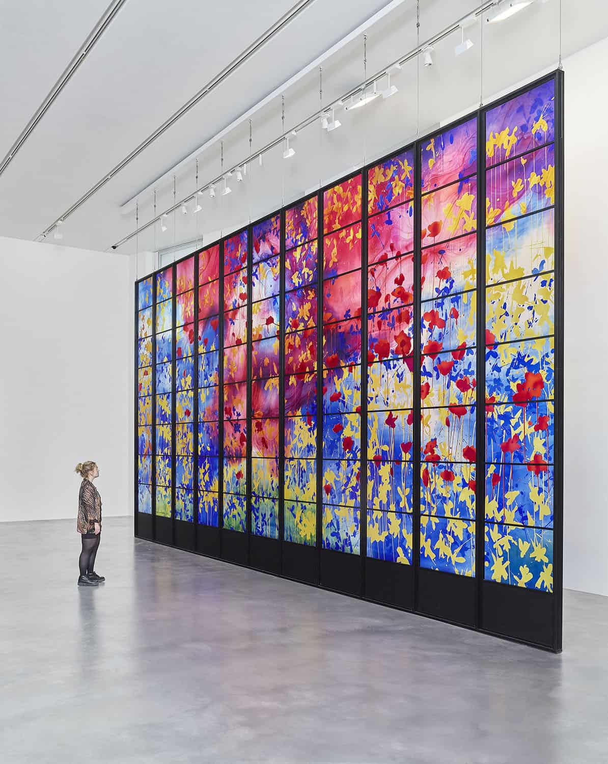 Brian Clarke the world's leading artist working in stained glass opens ...