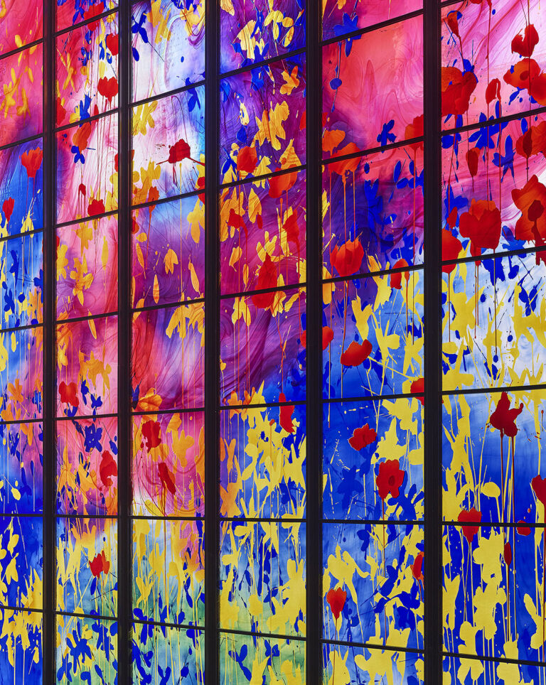 Brian Clarke the world's leading artist working in stained glass opens ...