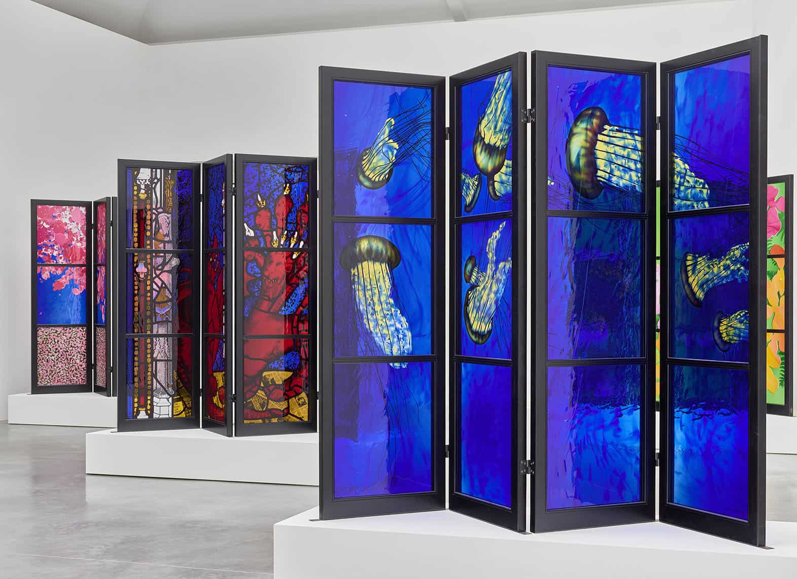 Brian Clarke the world's leading artist working in stained glass opens ...
