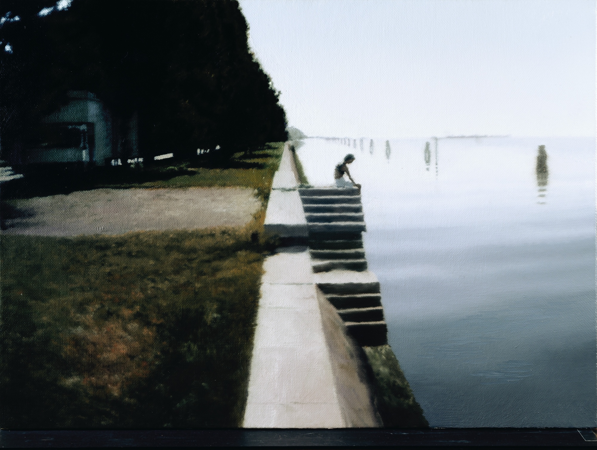 Gerhard Richter, Venedig (Treppe) [Venezia (stairs)], 1985 (CR 586-3) Oil on canvas, 51,4 x 71,8 ...