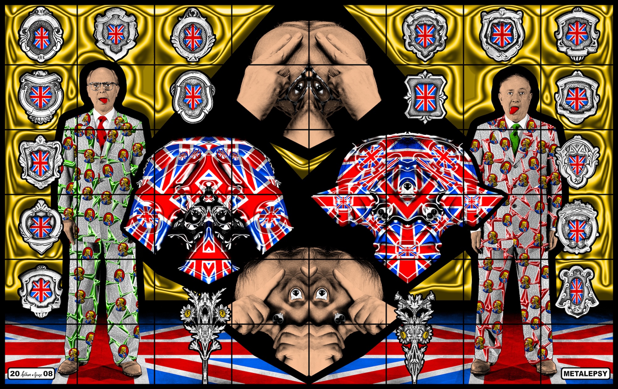 Gilbert & George to debut new pictures in landmark exhibition at ...