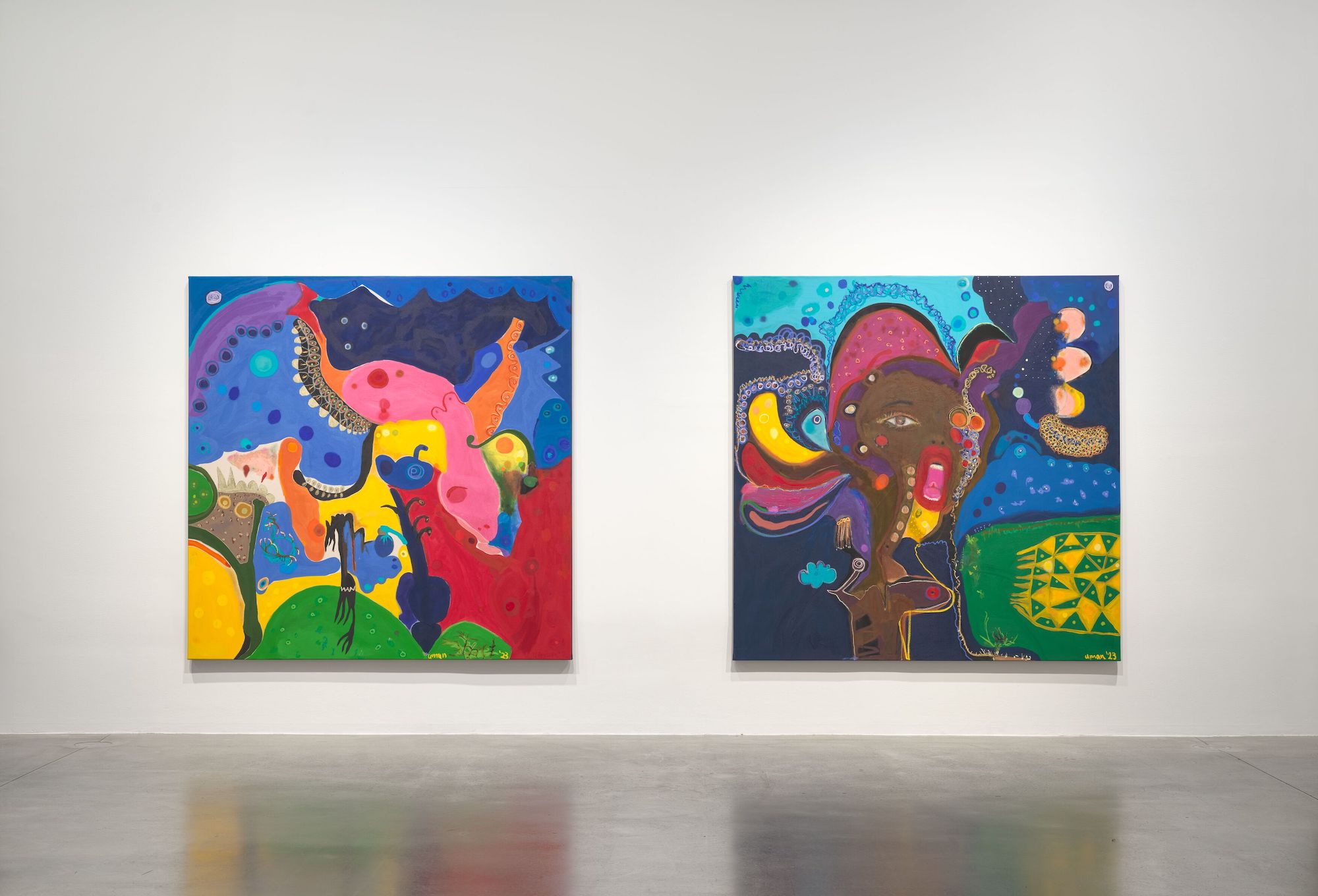 Discover Uman's Mesmerizing Visual Vocabulary at Hauser & Wirth - FAD ...