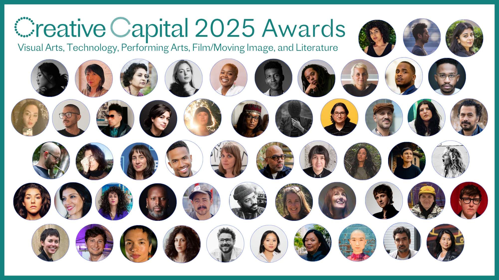The Creative Capital Awards announce $2.45 million to 55 artists to ...
