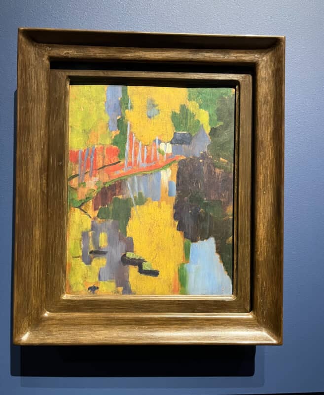 Paul Serusier The Talisman, landscape in the bois d’Amour - FAD Magazine
