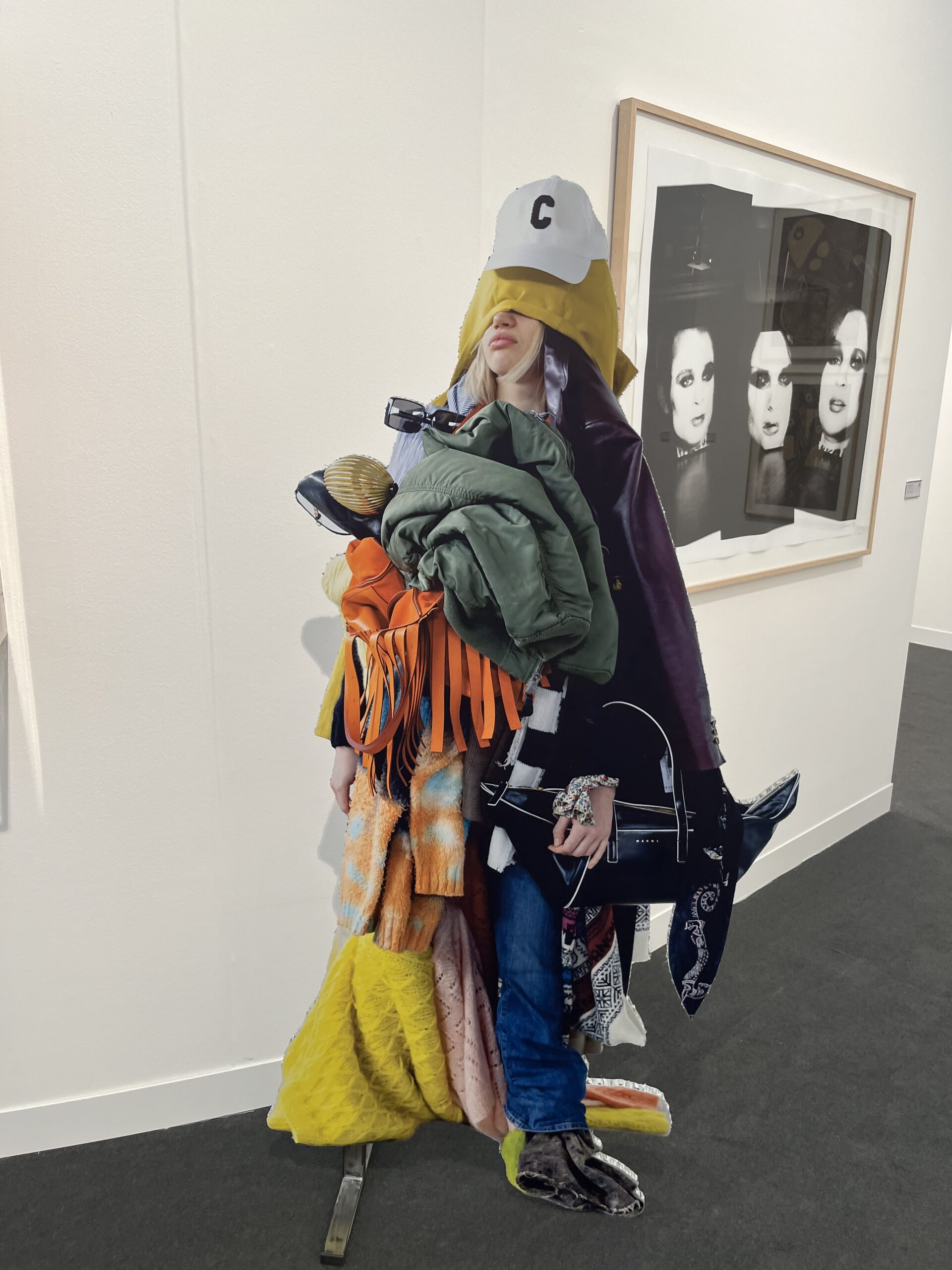 Updated: It's all about the clothes at Frieze London - literally - FAD ...