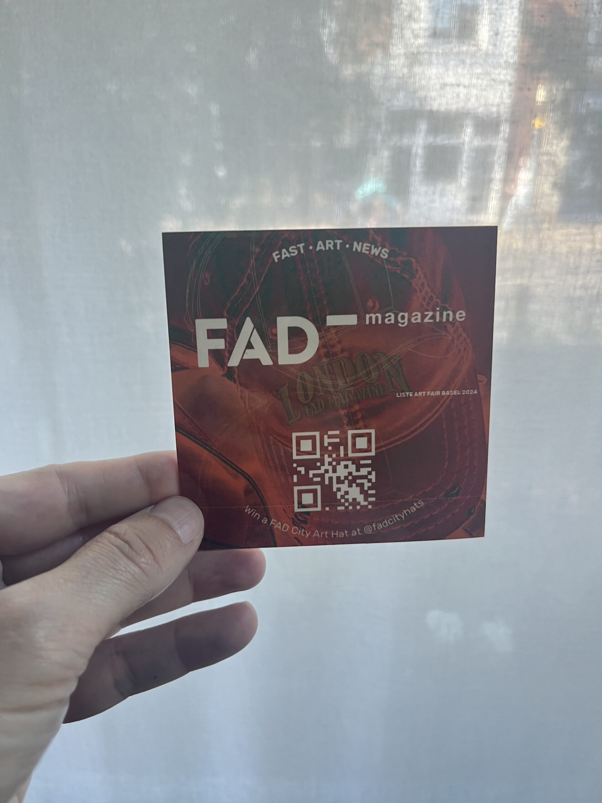 Win a FAD City Art Hat - FAD Magazine