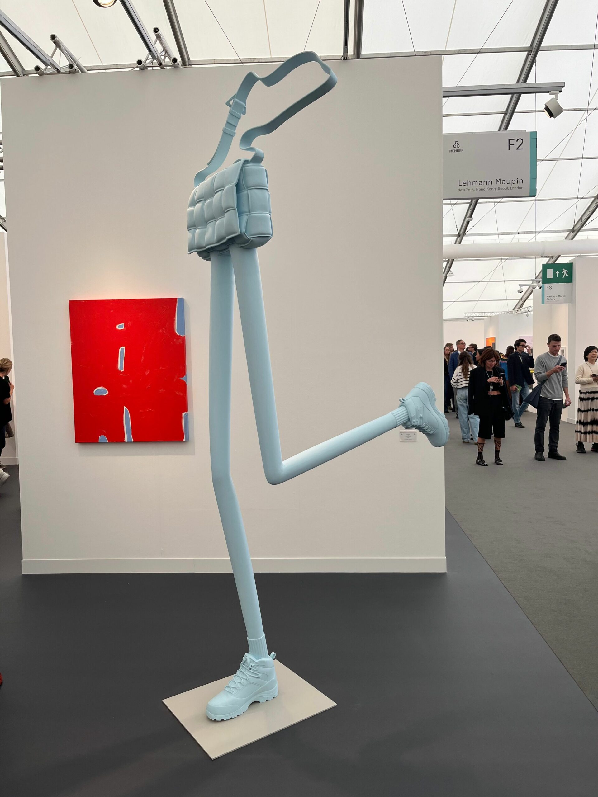 Updated: It's all about the clothes at Frieze London - literally - FAD ...