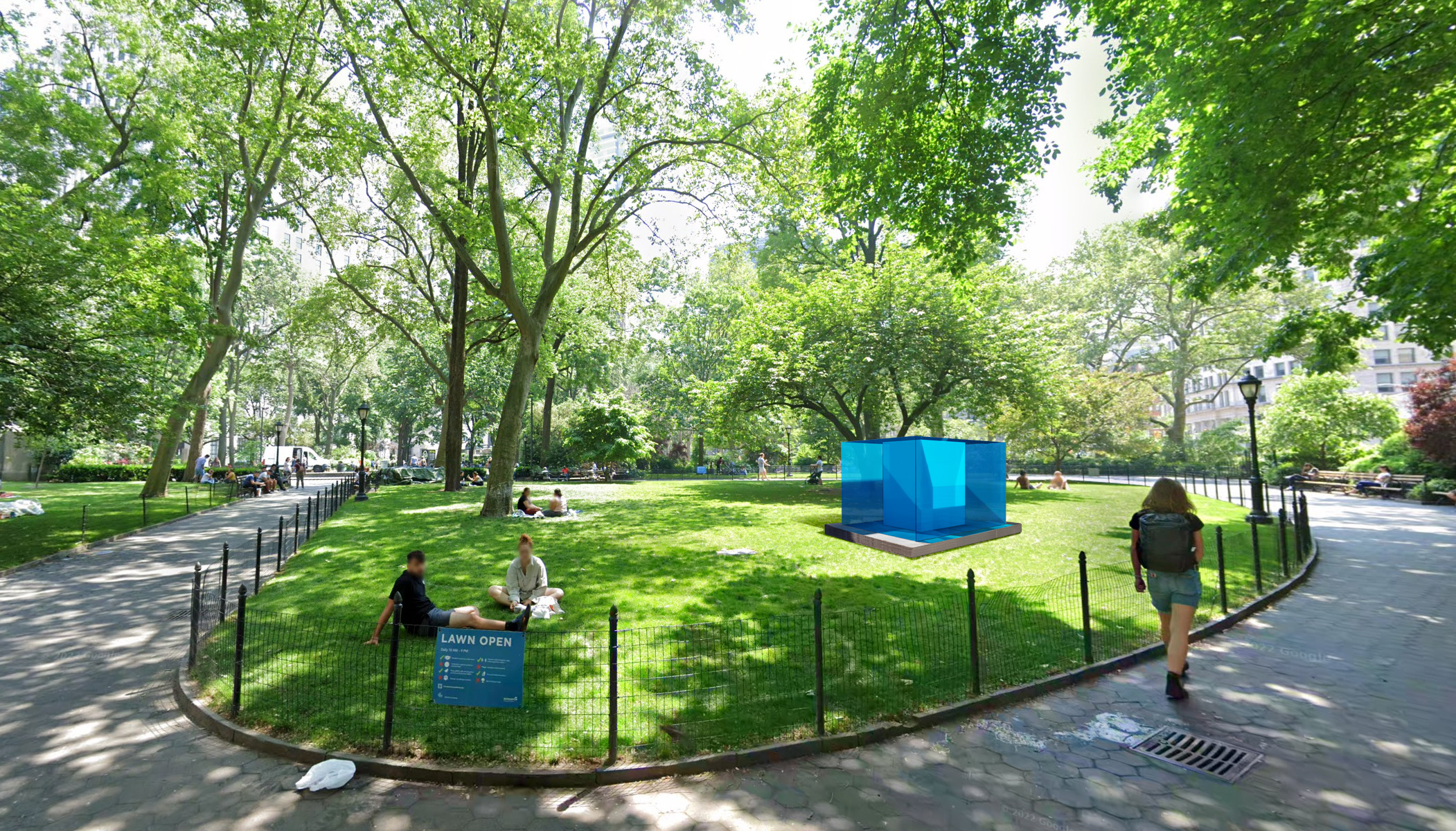 Larry Bell takes over Madison Square Park with his largest public art ...