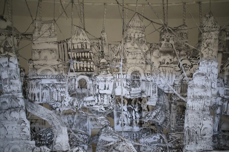 Seeing Through Babel, a solo exhibition by the Syrian-Armenian artist ...