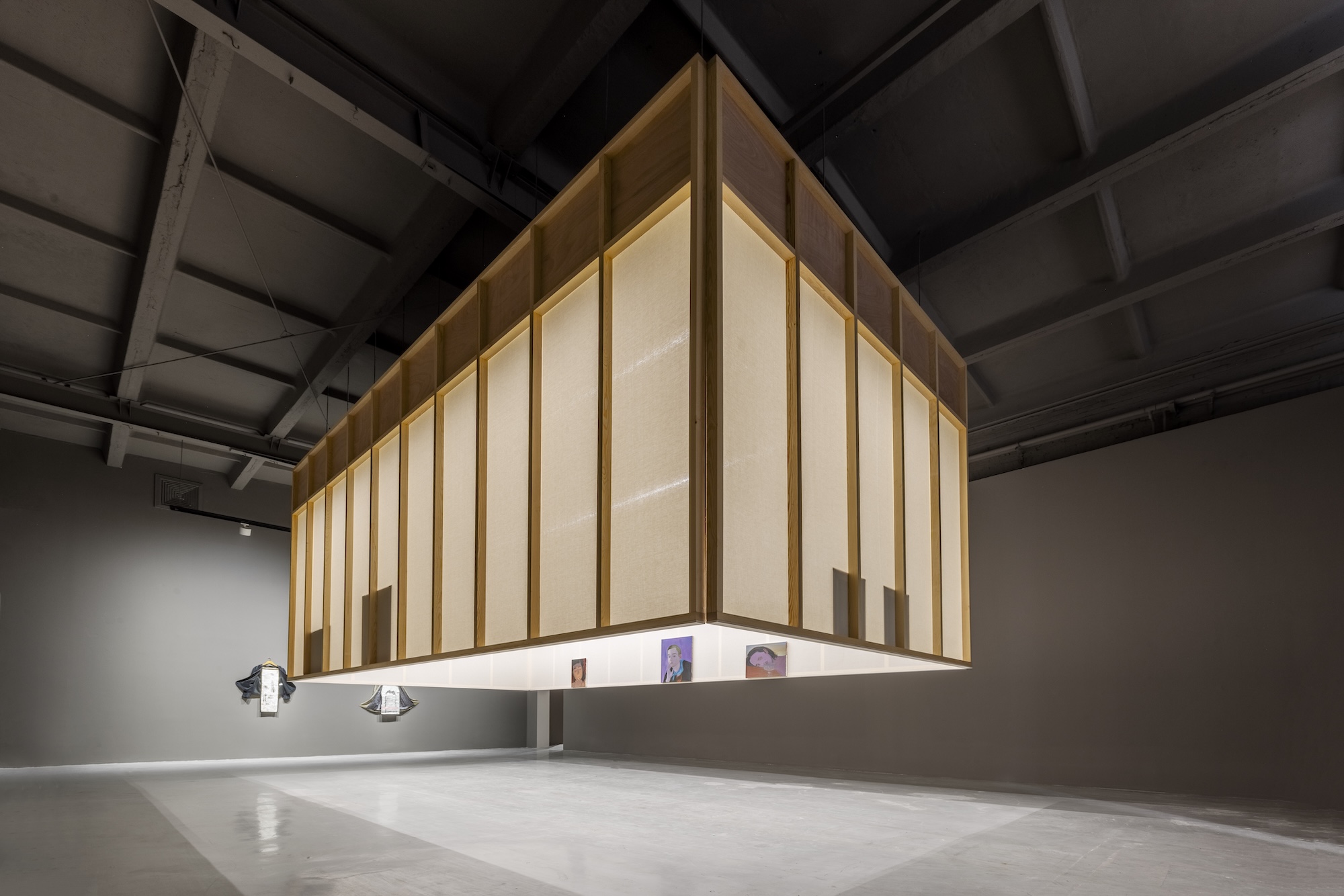 Installation view of ’Evelyn Taocheng Wang & Xinyi Cheng_ Between the ...